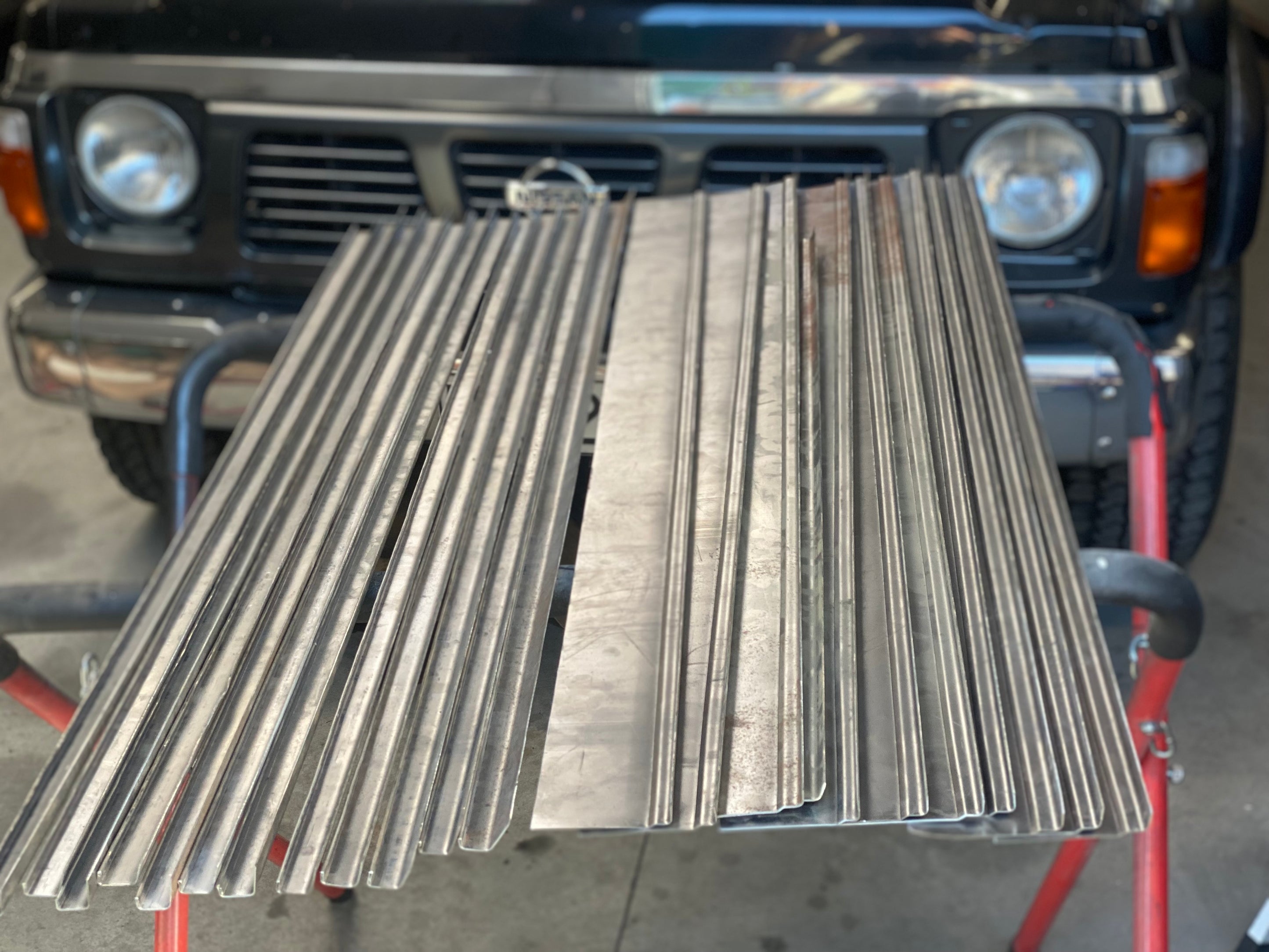 GQ Patrol rust replacement roof panel – DC CUSTOMS AND FABRICATION LIMITED
